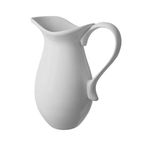 Ceramic Pitcher Model White Poliigon