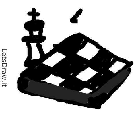 How To Draw Chessboard I5hnomikppng Letsdrawit