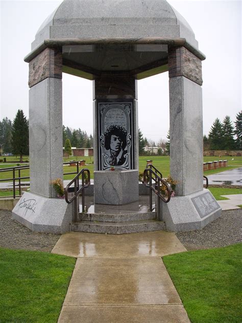 Jimi Hendrix Burial