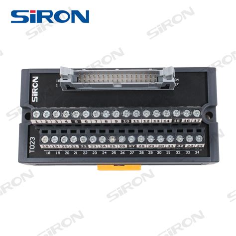 Siron 34pin Input Output European Mil Idc Wire Connector Terminal Block Terminal Block And
