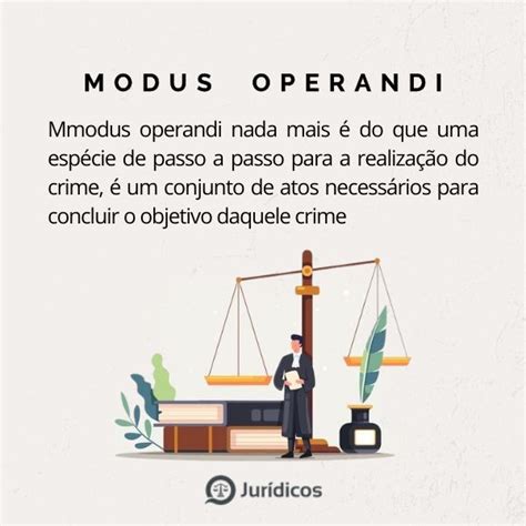 Qual O Significado De Modus Operandi