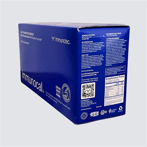 Immunocal Classic Blue Glutathione Precursor Whey Protein Isolate