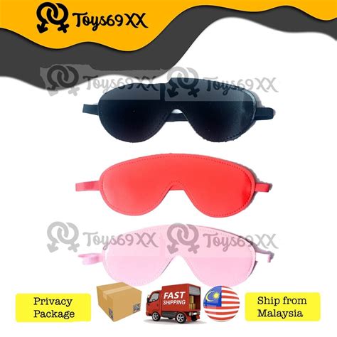 Hanismanis Bdsm Sm Eye Cover Pu Eye Cover Bondage Restraint Bondage