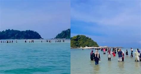 Fenomena Laut Terbelah Di Pulau Pangkor Beautifulnara Terkini Dan Sensasi