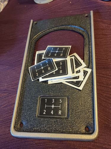 67 5 5sp Shift Patern Sticker Ronsautoaccessories
