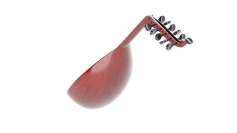 3d Traditional Arabic Oud Model Turbosquid 2340148