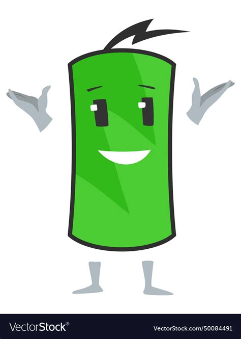 Full Battery Charge Indicator Icon Fully Vector Image