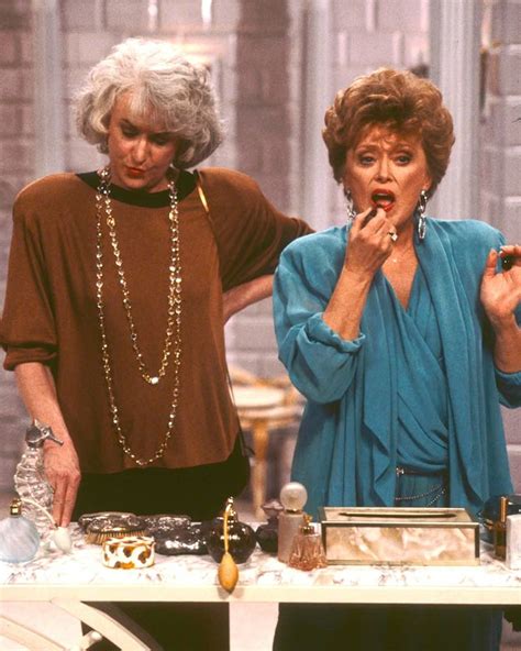 Dorothy Zbornak And Blanche Devereaux Golden Girls Golden Girls