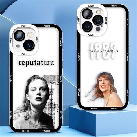 Cantor Quente Taylor Swift Capa De Pôster Clear Angel Eyes Celular Para