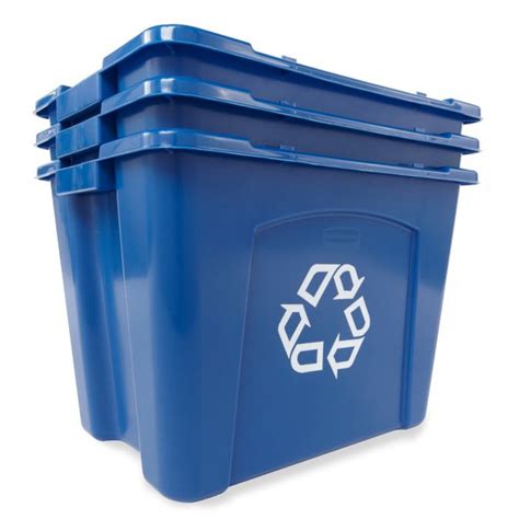 Stackable Recycling Box 14 Gallon Unoclean
