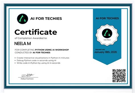 Python Ai Certification Upskilling Careergrowth Learningjourney