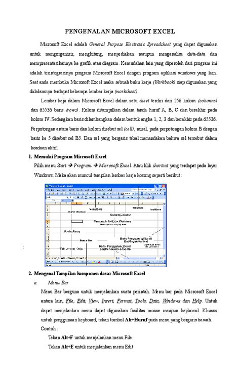Doc Pengenalan Microsoft Excel