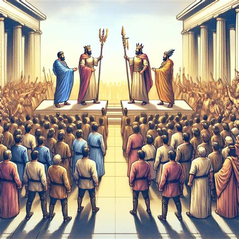 What Does 1 Kings 16 21 Mean Bible Art