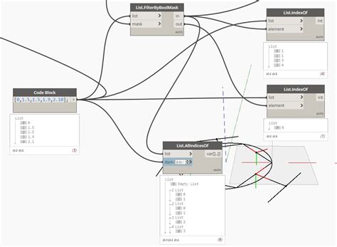 Node Indexof With Lists With Identical Elements Lists Logic Dynamo