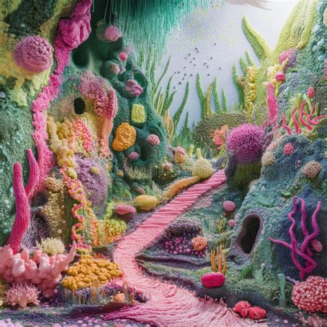 Exploring The Vibrant World Of Bacteria With Intricate Textures And