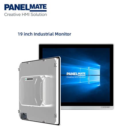 19 Inch Industrial Embedded Control Panel Ip65 Waterproof Dustproof