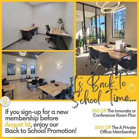 Lori Devaney Mba On Linkedin Backtoschool Promotion Conferencerooms Privateoffice…