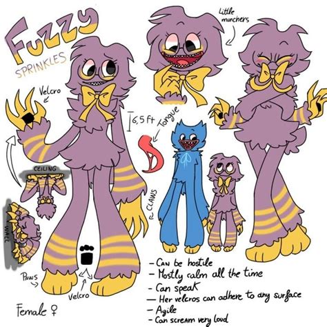 Huggy Wuggy Ocs Fanmade Poppy Playtime Characters Playtime Co Oc