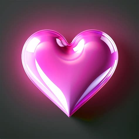 premium photo beautiful heart shape and 3d heart photo
