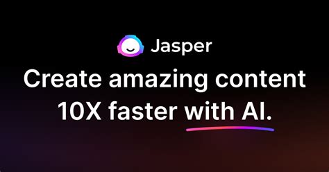 jasper the 1 ai content platform for business