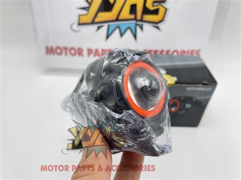 Tdd 4070 Mini U7 Projector Headlight Angel Eye Blue Lazada Ph