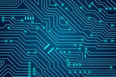 Electronics Background Vector