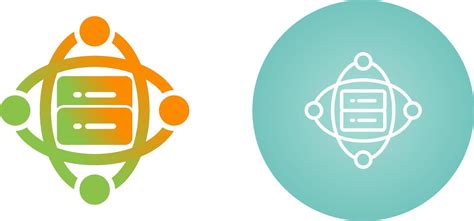 Cluster Server Vector Icon 40608487 Vector Art At Vecteezy