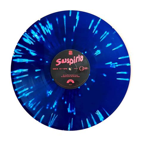 Suspiria Ltd Ed Blue And White Splatter Vinyl Btf Vinyl And Cd