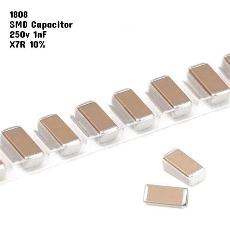 10pcs Ac 250v 1nf Smd Capacitor X7r 10 Ceramic Capacitor Darazpk