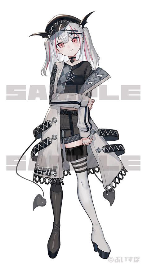 Lack Asumi Sena Gigo Vspo Commentary Request Official Art 1girl Black Boots Black Hat