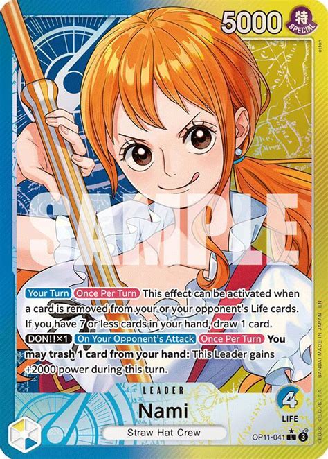 All Nami One Piece Cards Tcg Stacked