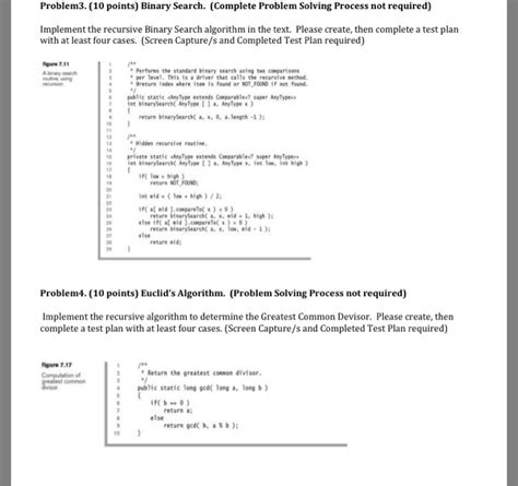 Solved Problem Points Binary Search Complete Problem Chegg