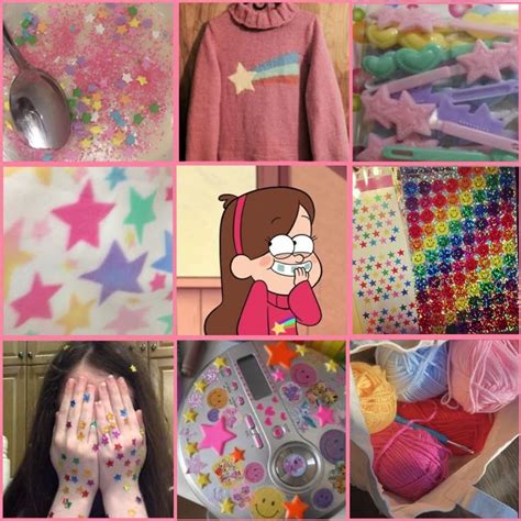 ★mabel Pines Core ★ Moodboard Em 2025 Presentes Feitos A Mao