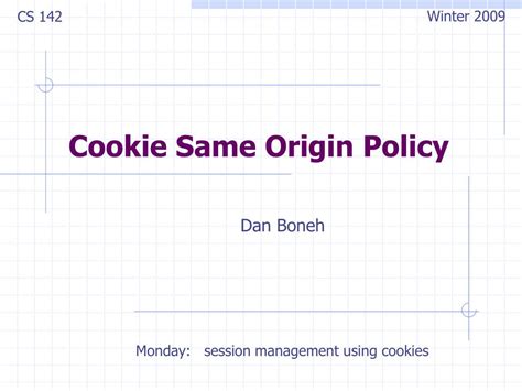 Ppt Cookie Same Origin Policy Powerpoint Presentation Free Download