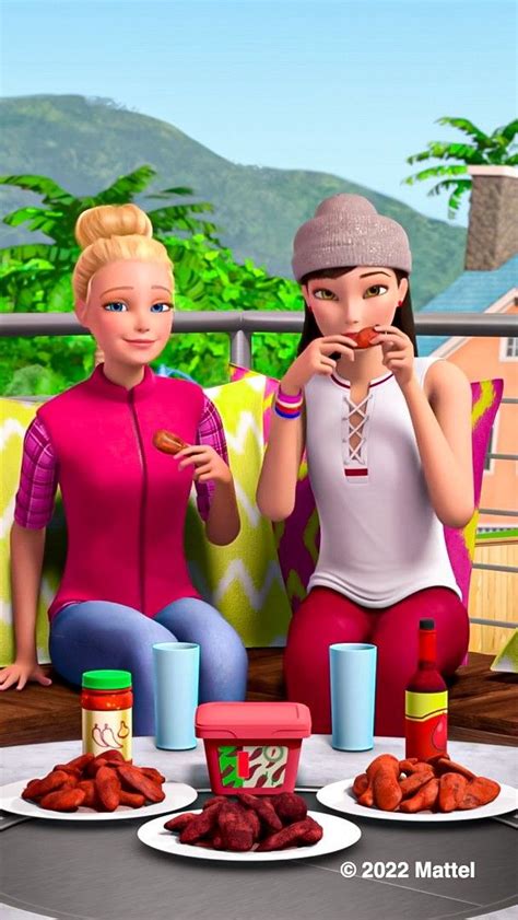 Barbie Vlogs Aapi Heritage Month Hot Wings Challenge With Renee