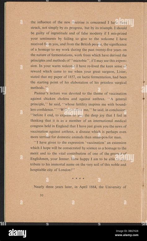 Page 9 Describes Displays Of Pasteurs Work In Vaccination