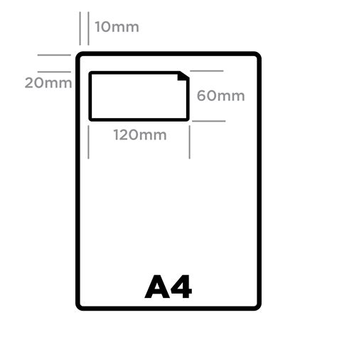 Patch Label 1 To View 110x60mm Pfw Corp