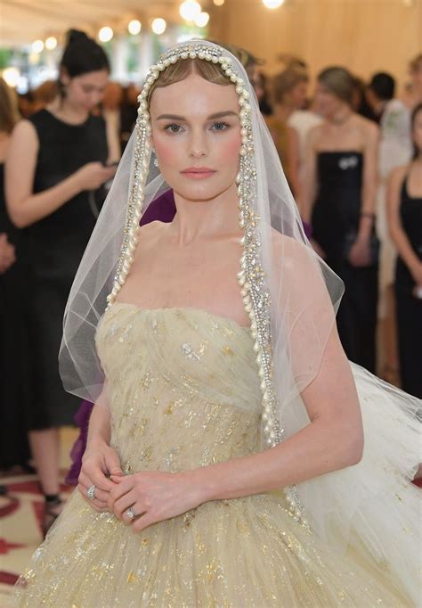 Kate Bosworth Is Dripping In Diamantes In Glitzy Bridal Gown With