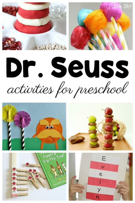 25 Dr Seuss Activities For Preschool Fun A Day
