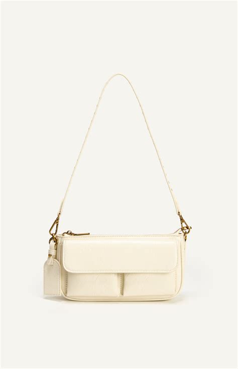 Phoebe Shoulder Bag Ivory Winnie And Co