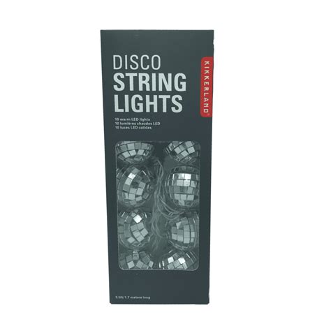Disco String Lights Small Mart General Mercantile