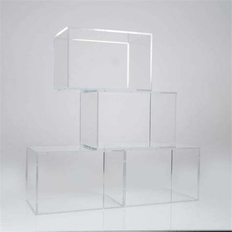 Clear Acrylic Storage Cubes At Cooper Parker Blog