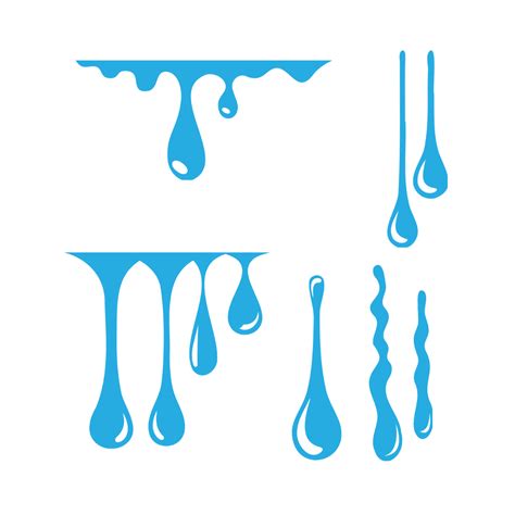 Free Water Drip Vector Template To Edit Online