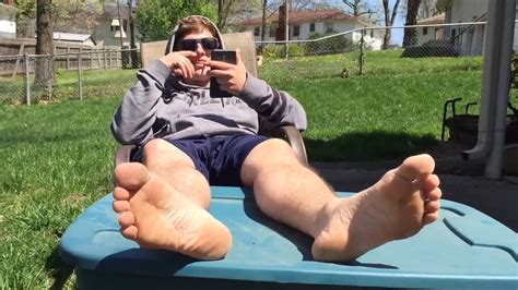 Brocks Bare Feet Tease By Johnhall2019 On Deviantart