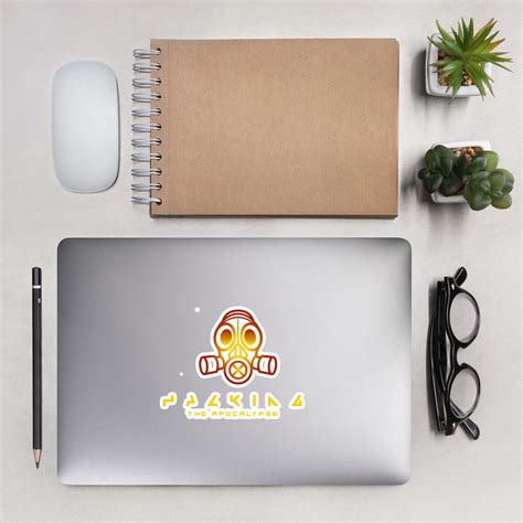 Hacking The Apocalypse Bubble Free Stickers By Myhackertech