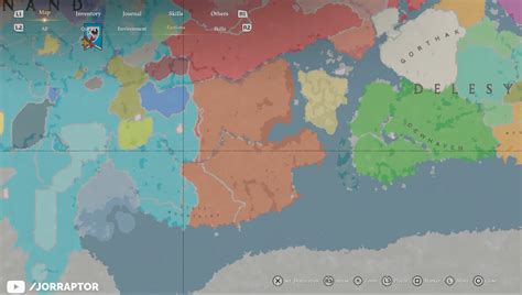 Massive Crimson Desert Map Revealed Online Showcasing The Impressive