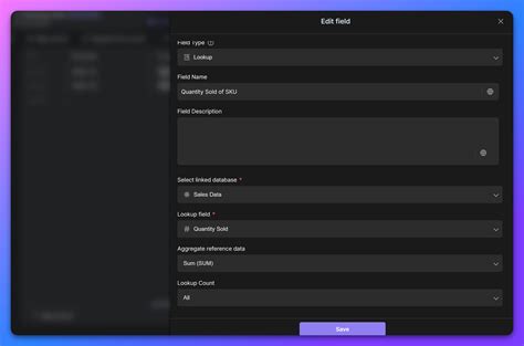 How To Group And Sum Values From Databasetable A In Databasetable B By A Specific Field