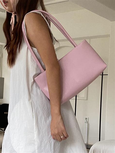 하논 바게트숄더백 스퀘어백 보부상 심플백 베이직 사각백 가죽가방