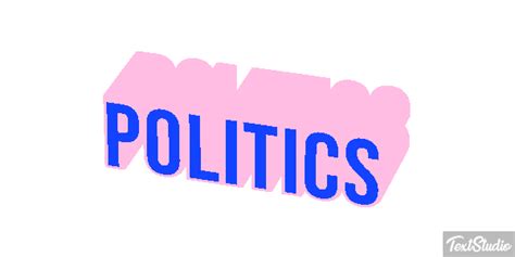 Politics Word Animated  Logo Designs