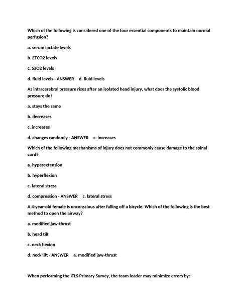 Solution Itls Basic Pre Test 2023 Studypool